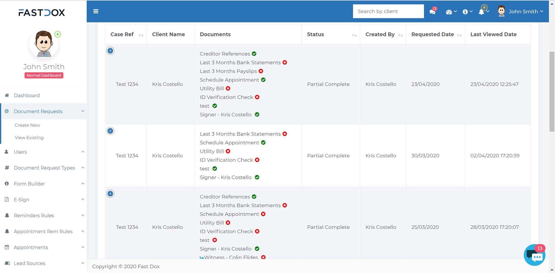 Fast Dox | Interactive Document Management System